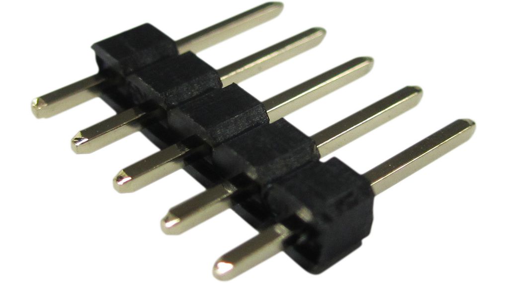 RND 205-00626 | RND PCB Header, Male, 3A, 250V, Contacts - 5 ... RND 205-00626 | RND PCB Header, Male, 3A, 250V, Contacts - 5 ...
